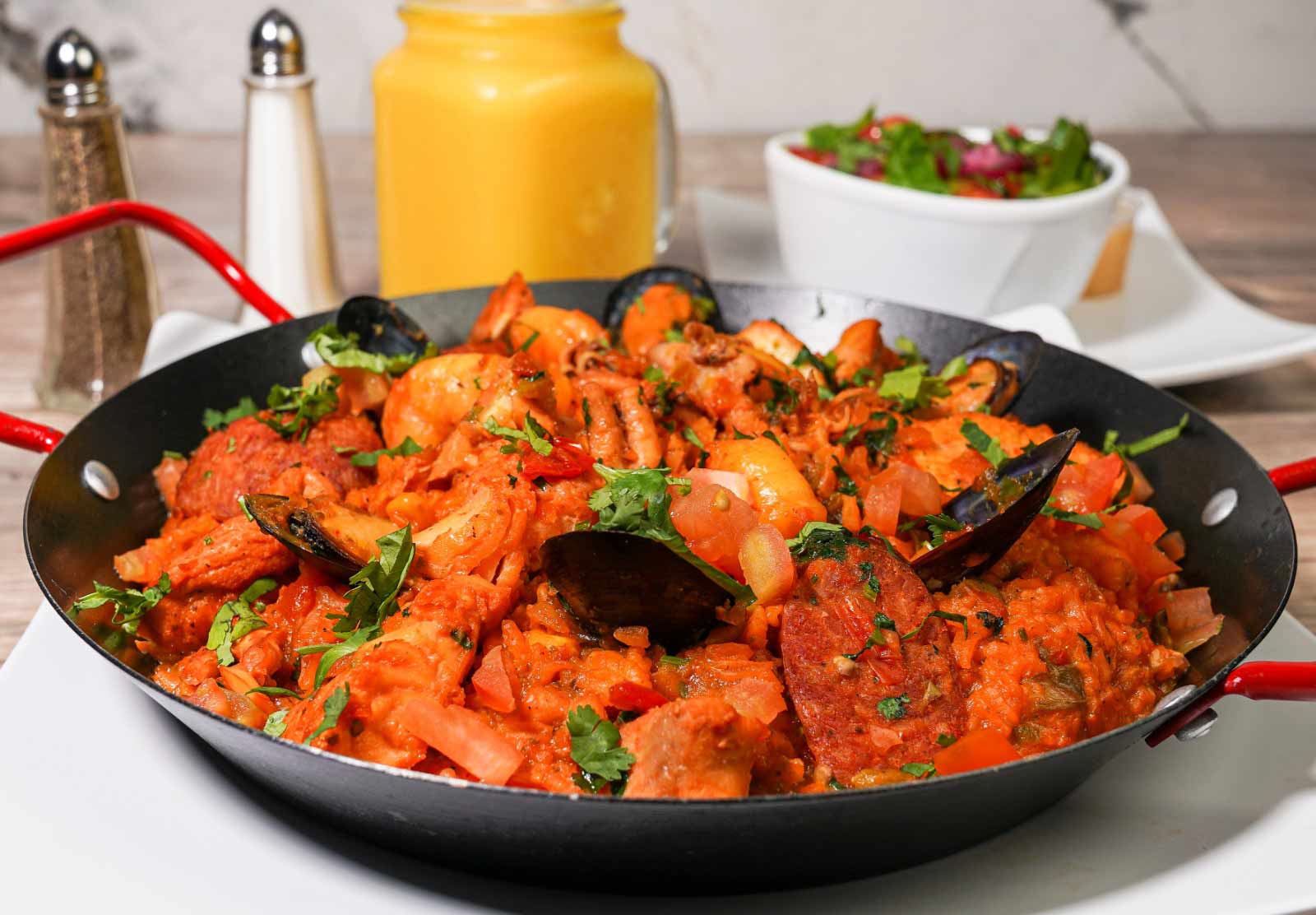 Custom Made Menu - Cali Catering